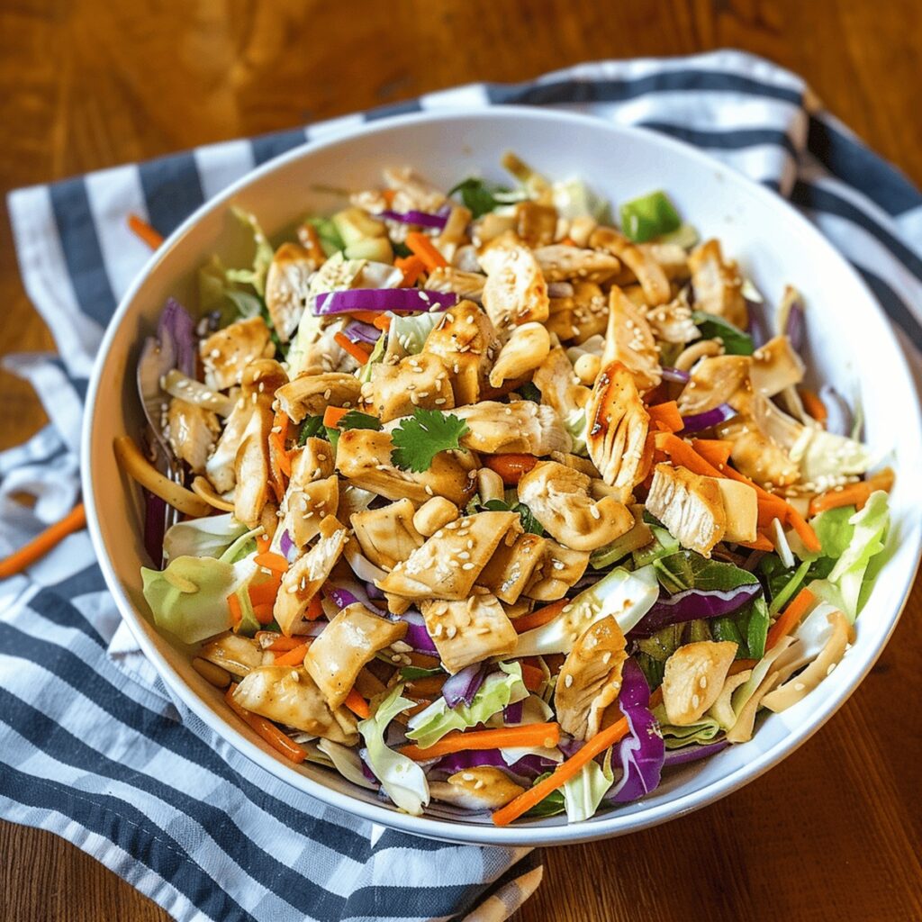 Easy Chopped Chinese Chicken Salad Recipe That Wows Every Time - Beard ...