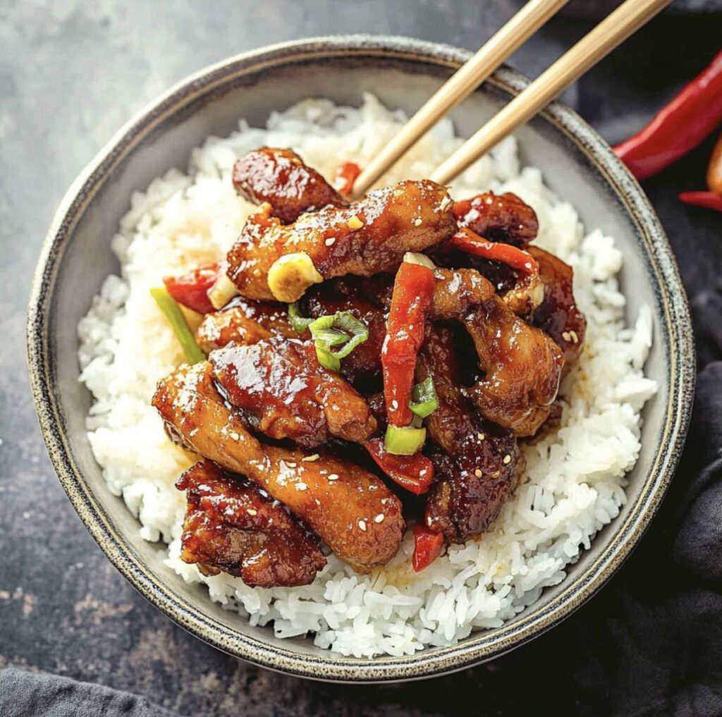 Sizzling Dragon Chicken Recipe: Fiery & Flavorful Asian Delight - Beard ...