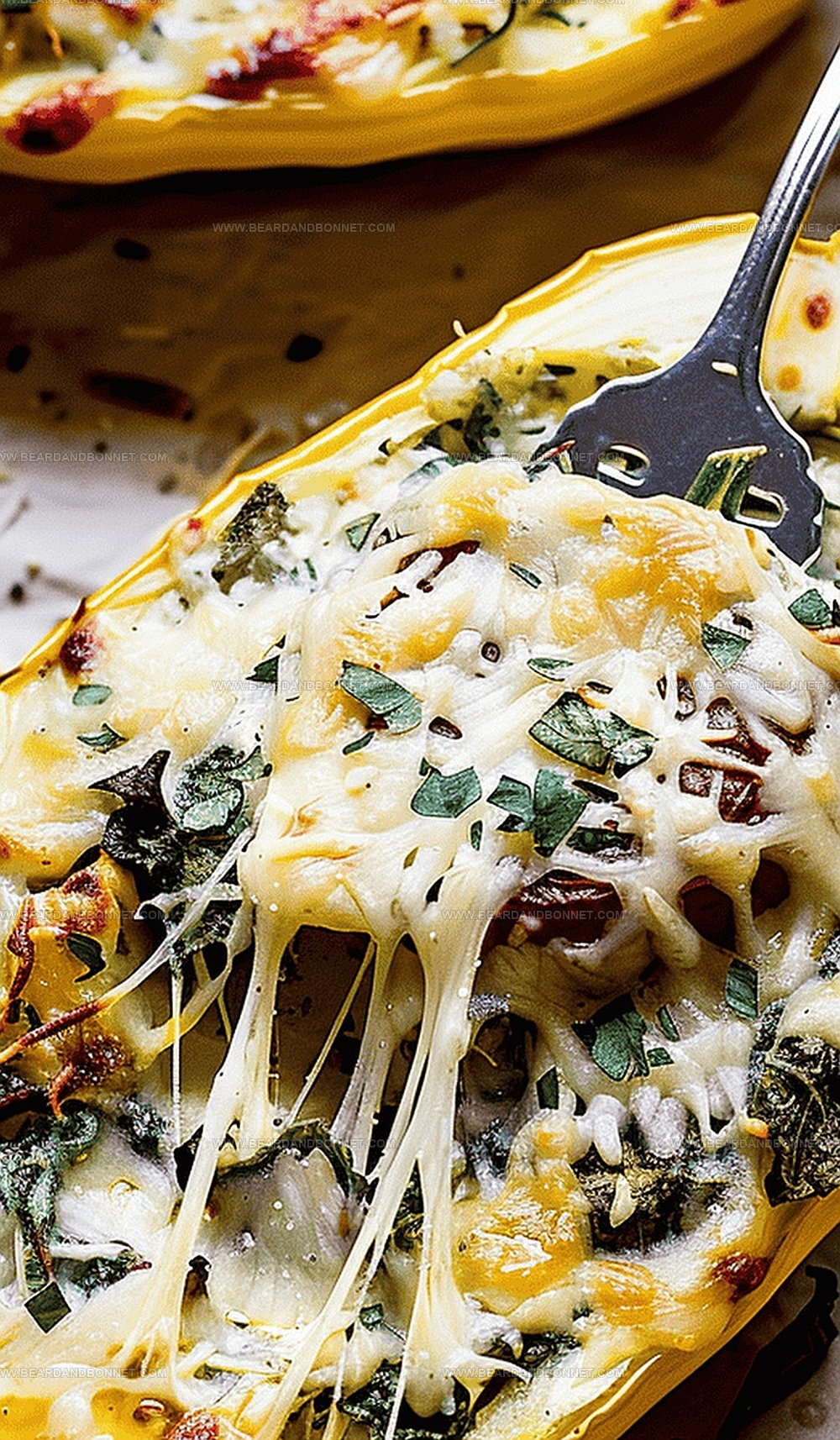 The Best Twice Baked Spaghetti Squash Recipe You'll Adore - Beard and ...