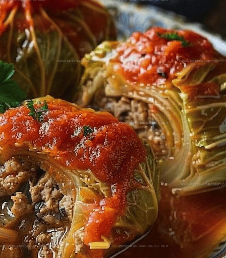 Stuffed Polish Cabbage Recipe (Golumpki) the Traditional Way - Beard ...