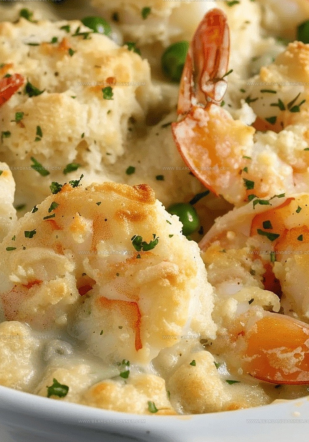 Golden Cheddar Bay Ocean Casserole Recipe for Seafood Fans - Beard and ...