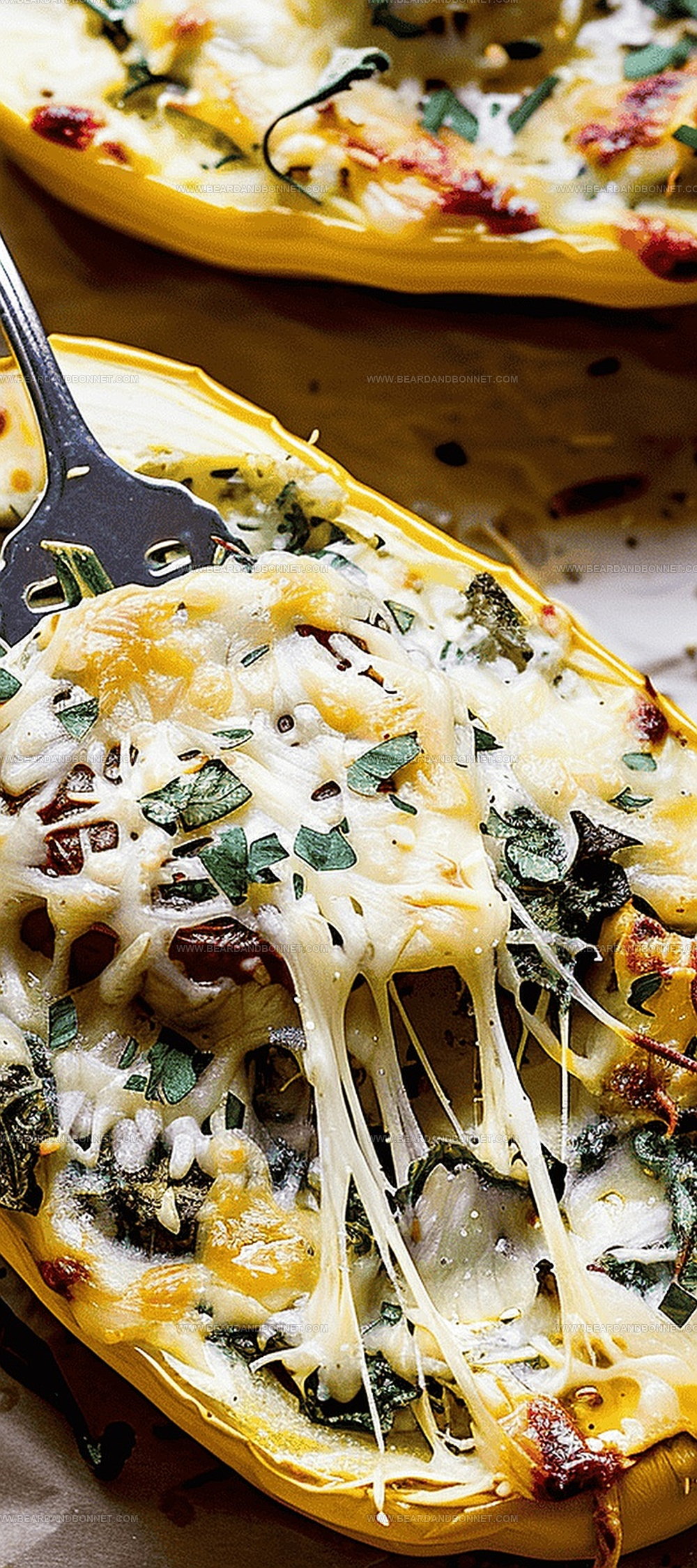 The Best Twice Baked Spaghetti Squash Recipe You'll Adore - Beard and ...