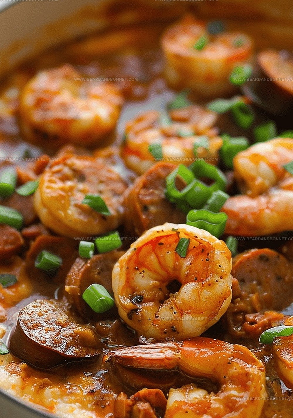 Tasty Shrimp and Creamy Grits Recipe: A Southern Gem - Beard and Bonnet