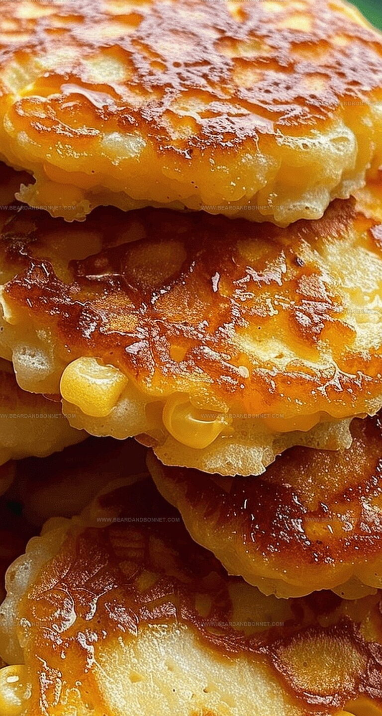 Golden Sweet Corn Pancakes Recipe: Fluffy Breakfast Joy - Beard and Bonnet