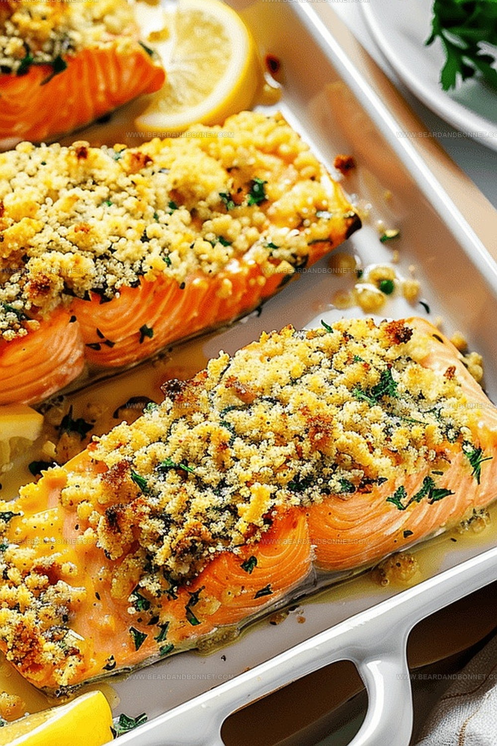 Zesty Honey Mustard Salmon Recipe That'll Make Waves - Beard and Bonnet