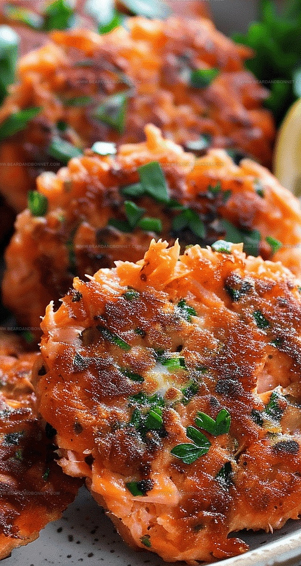 Irresistibly Juicy Salmon Fritters Recipe for Quick Dinner - Beard and Bonnet