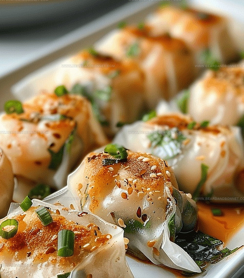 Irresistibly Crispy Shrimp and Chive Dumplings Recipe - Beard and Bonnet
