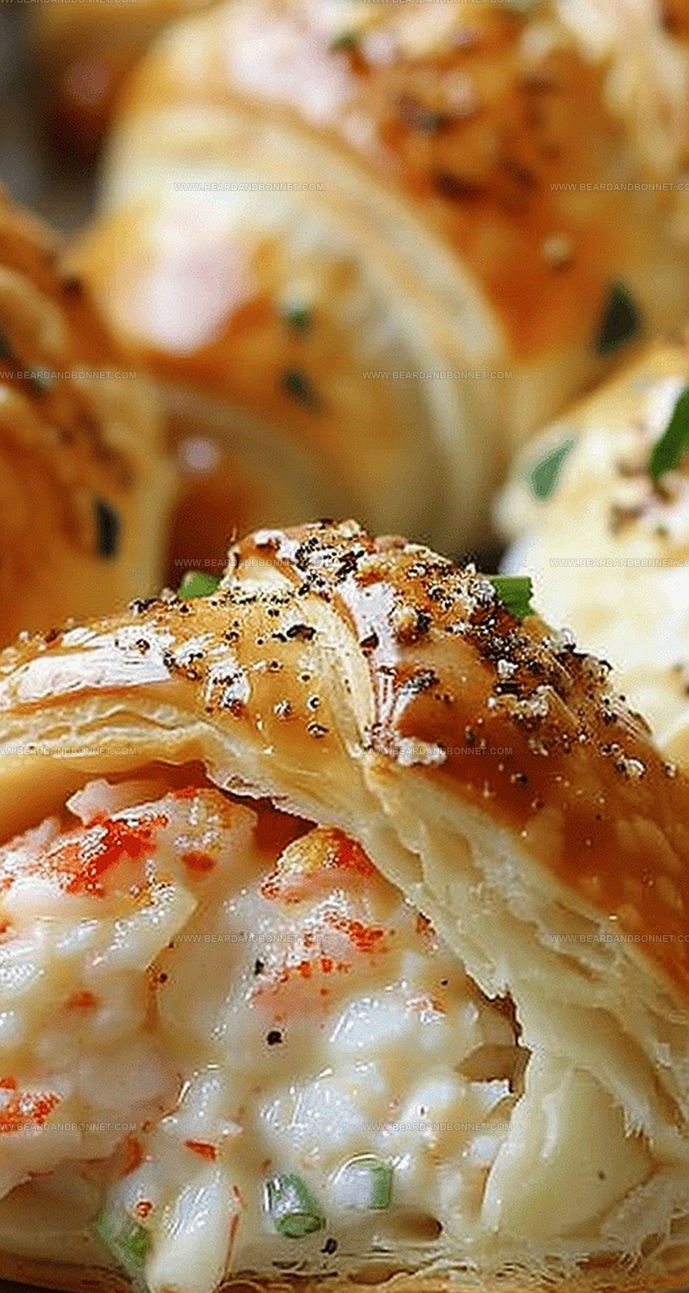 Flaky, Cheesy Crab Crescent Puffs Recipe for Seafood Lovers - Beard and ...