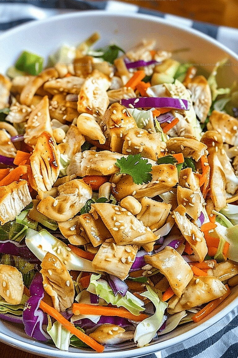 Easy Chopped Chinese Chicken Salad Recipe That Wows Every Time - Beard ...