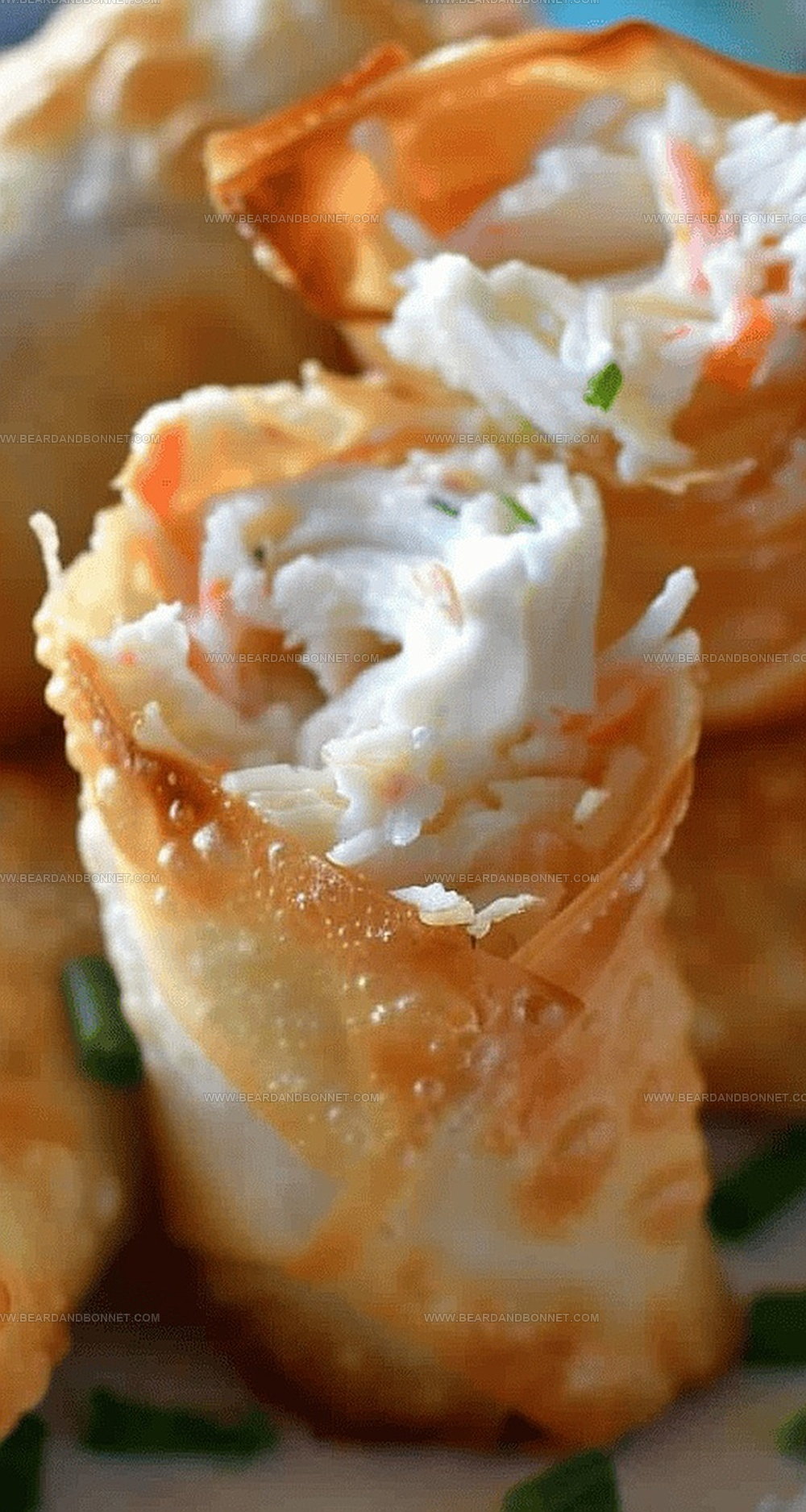Irresistible Crab Rangoon Spring Rolls Recipe: Crispy Fun Fusion ...