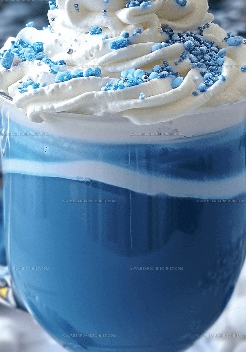 Sip Into Winter: Frosty Blue Winter Cocoa Recipe For Cozy Days - Beard ...
