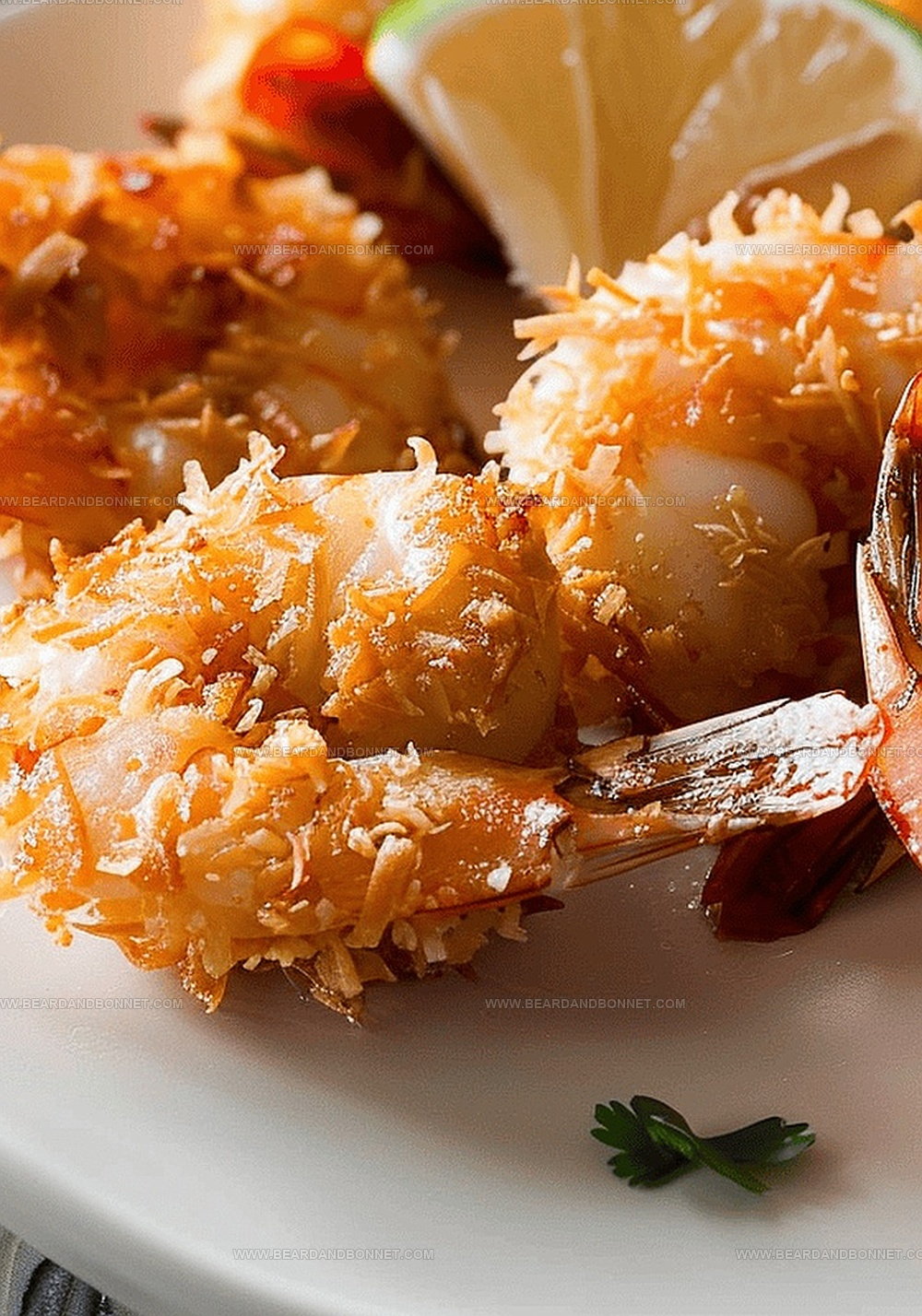 Snappy Crispy Coconut Shrimp Recipe For Seafood Lovers - Beard and Bonnet