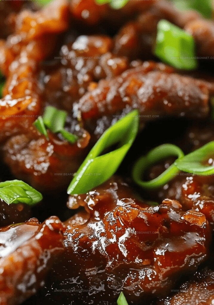 Sizzling Mongolian Beef Recipe Ready in 30 Minutes - Beard and Bonnet